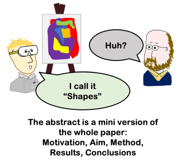 Writing abstracts for research papers – LaNts and Laminins